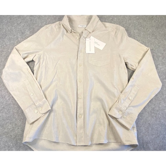 7 Diamonds | Shirts | 7 Diamonds Stretch Linen Button Down Shirt Men ...